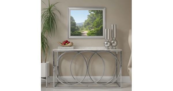 Graue Marmor Konsoltische - Elegante Designs