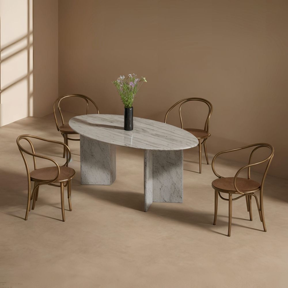 Real Travertine Dining Tables: Elegance & Durability