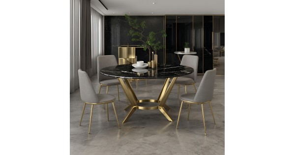 Elegant and Durable: Marble Ellipse Kitchen Table Models!