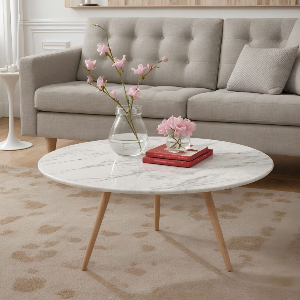 White Marble Coffee Table Prices and Options