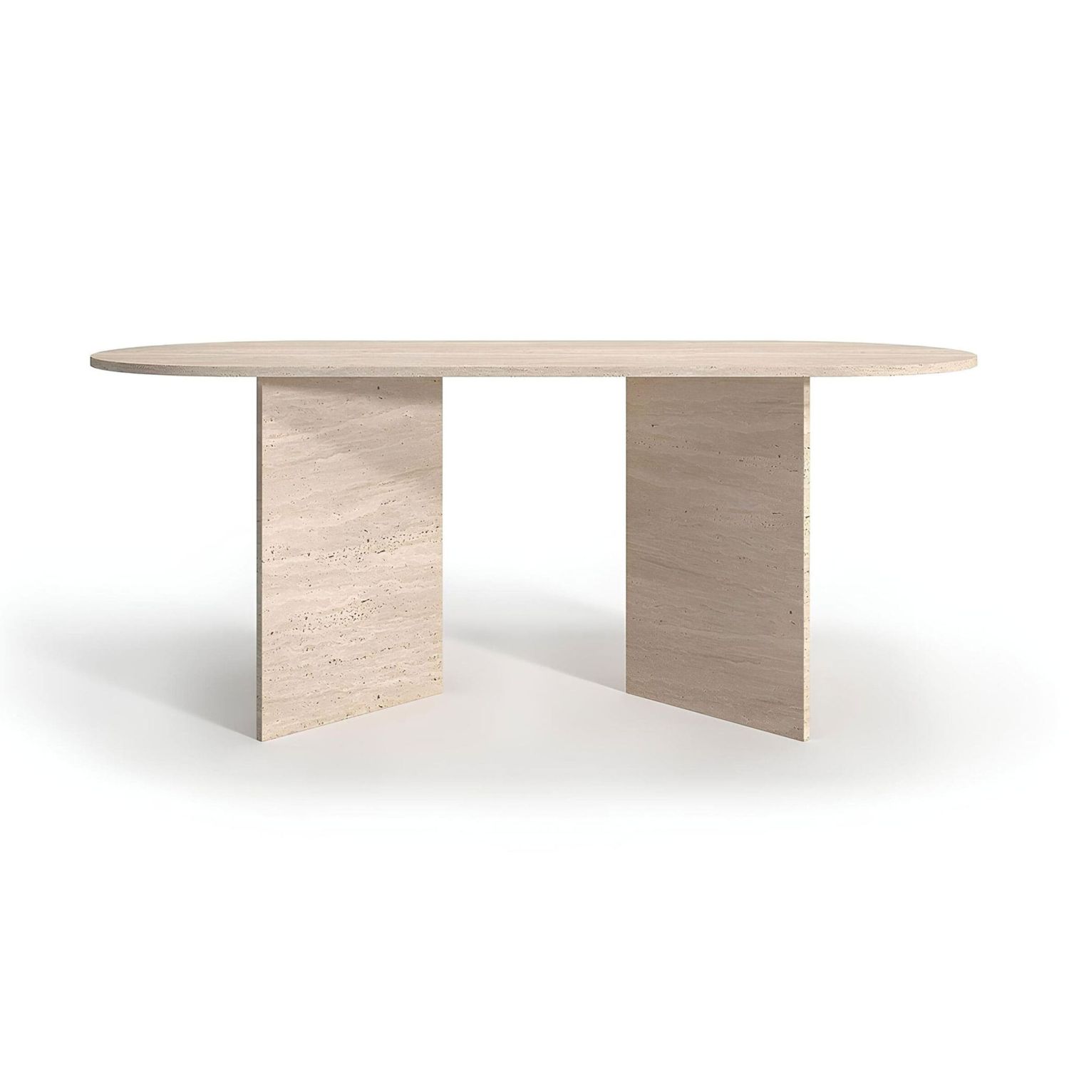 Leta Travertine Dining Table - TRV036
